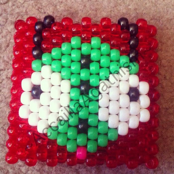 Gir (Invader Zim) Cuff by AccailiaAgathism - Kandi Photos on Kandi Patterns