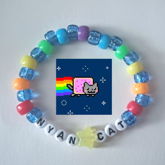 Nyan cat kandi bracelet by MelsKandiCreations - Kandi Photos on Kandi ...