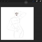 Wip of drawing myself with top surgery scars by voidedcodesys - Kandi ...