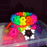 Rainbow mini rotator by king_fungus_ - Kandi Photos on Kandi Patterns