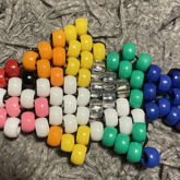 Rainbow Kandi Shark by WillySilly428 - Kandi Photos on Kandi Patterns