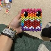 rainbow domo cuff by sillyfoxrat - Kandi Photos on Kandi Patterns