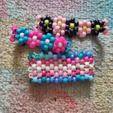 flower cuffs and a trans cuff by mr_cheesebees - Kandi Photos on Kandi ...