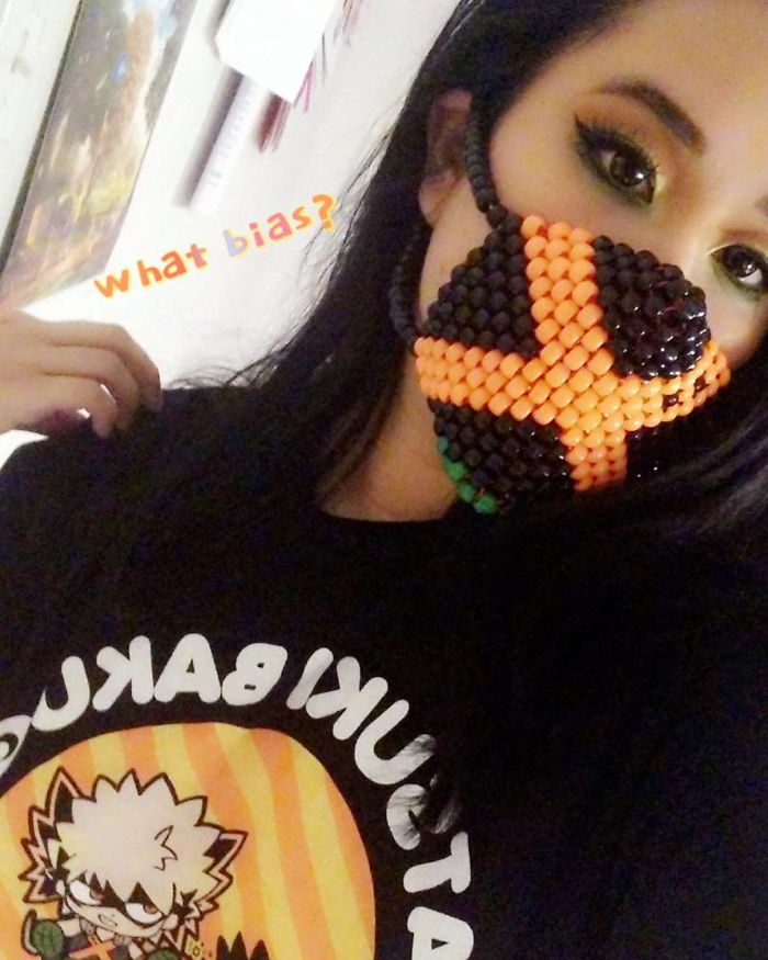 Bakugo Mask by tiffawa - Kandi Photos on Kandi Patterns