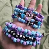 Purple n Blue Kandi Custom by bubbleowo - Kandi Photos on Kandi Patterns