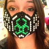 Biohazard Mask by HeatherMarieJensen - Kandi Photos on Kandi Patterns