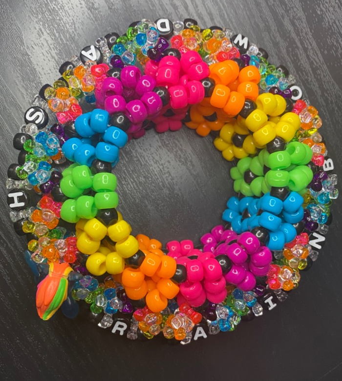 RAINBOW DASH 3D EPIC CUFF by XFINALXGIRLX - Kandi Photos on Kandi Patterns