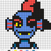 Undyne by kawaiicottoncandy - Kandi Photos on Kandi Patterns