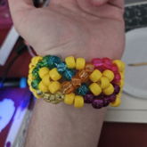 Autistic pride x cuff by oshacompliantshibari - Kandi Photos on Kandi ...