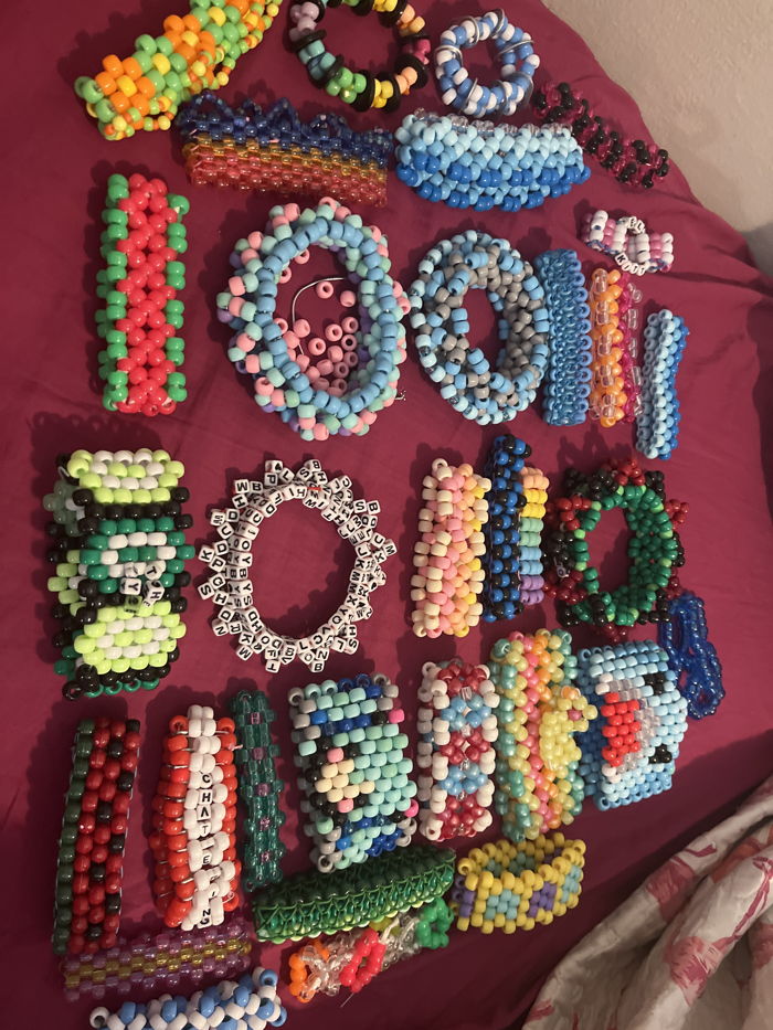 All my Kandi cuffs :) by ABILOVESYOU - Kandi Photos on Kandi Patterns