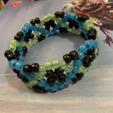 DNA Bicep Cuff by plurpinkycooper - Kandi Photos on Kandi Patterns
