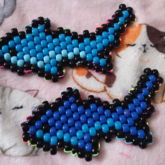 Light blue and dark blue thresher sharks by Cujocatcat - Kandi Photos ...