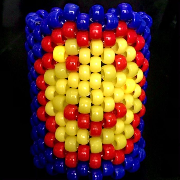 smiley face multi-stitch cuff by smiley_socks - Kandi Photos on Kandi ...