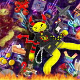 Lemon demon! by Wimzacorn - Kandi Photos on Kandi Patterns