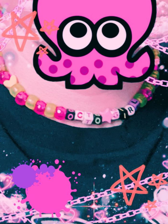 Splatoon "Octo girl" choker!!! by sl4sh_d0t_d4sh - Kandi Photos on ...