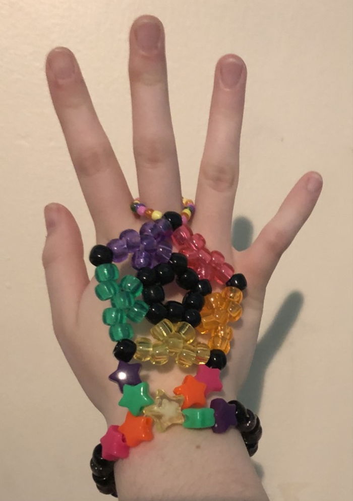 star glove kandi by spo0ky_shro0m - Kandi Photos on Kandi Patterns