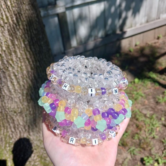 shine bright kandi cuff by Haileyyy_666_ - Kandi Photos on Kandi Patterns