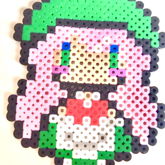 Momone momo perler! by UziDoorman - Kandi Photos on Kandi Patterns