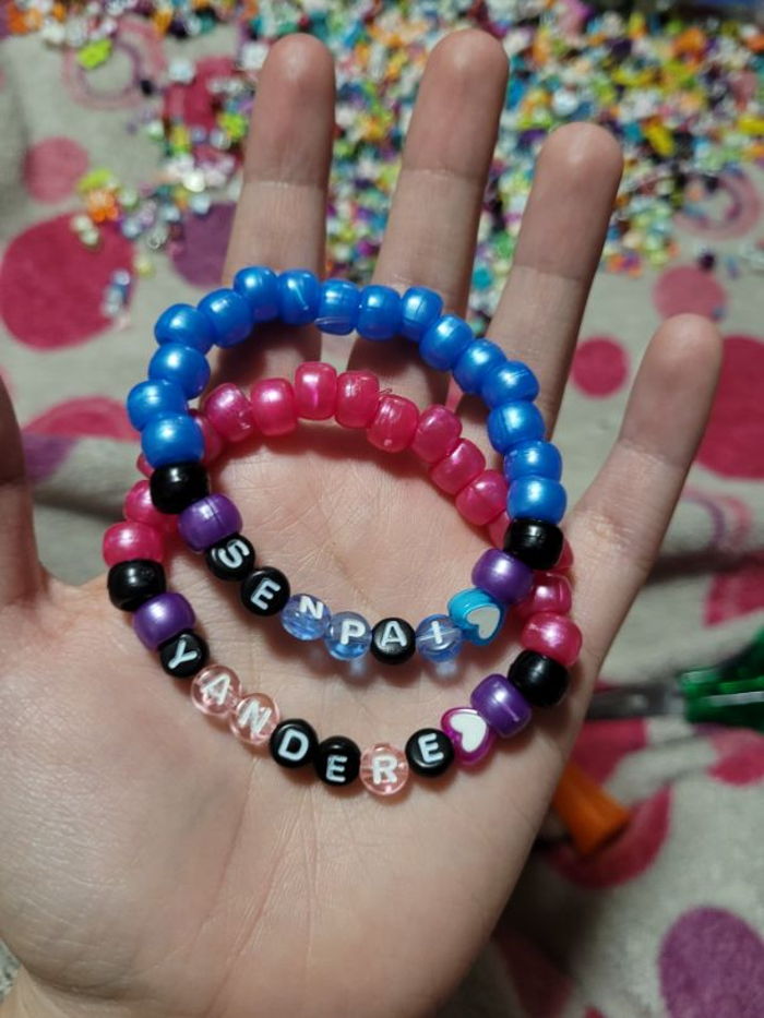 Senpai & Yandere matching kandi singles pt. 2 by WisTeri_Ez - Kandi Photos on Kandi Patterns