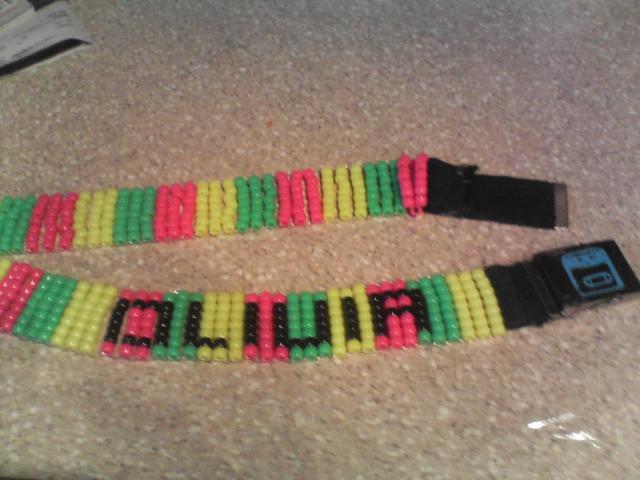 Kandi belt c: by superRAinbowz - Kandi Photos on Kandi Patterns