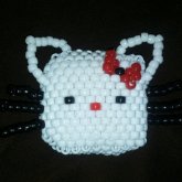 hello kitty 3D head by jesus garcia >:D - Kandi Photos on Kandi Patterns