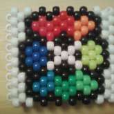 Pokemon Rainbow Badge by HyperStrype - Kandi Photos on Kandi Patterns
